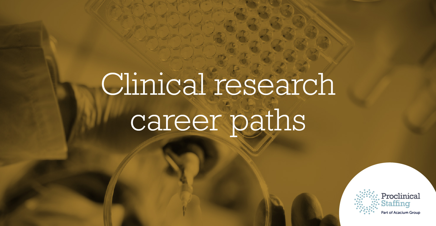 Infographic: Clinical research career paths | Proclinical Infographics